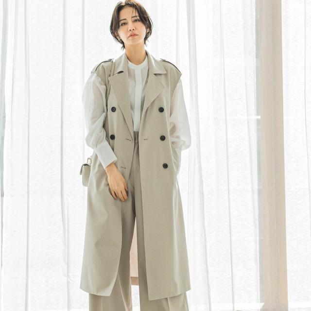 ロートレアモン（LAUTREAMONT）/RENUスリーブレスコート≪洗える≫