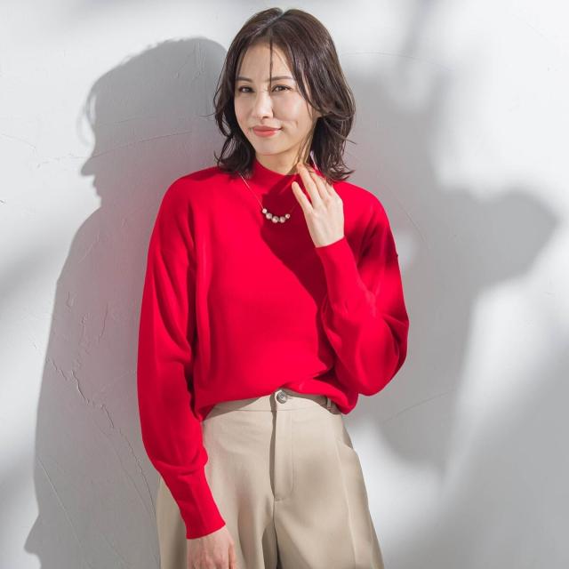 ロートレアモン（LAUTREAMONT）/【WEB限定】カラー ハイネックニット≪手洗い可能≫