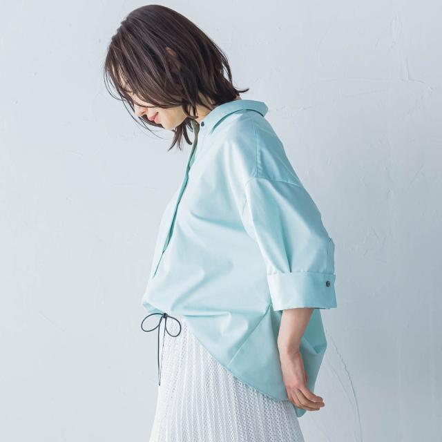 ロートレアモン（LAUTREAMONT）/シワ軽減オックスフォードブラウス≪洗濯機で洗える≫