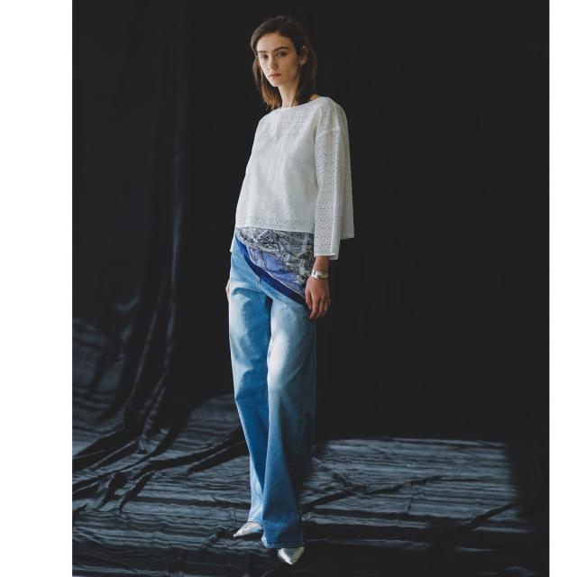 ロートレアモン（LAUTREAMONT）/【JAPAN BLUE JEANS】ワイドパンツ≪洗濯機で洗える≫