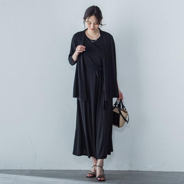 ロートレアモン（LAUTREAMONT）/【WEB限定】ひやさらシワレス着流し