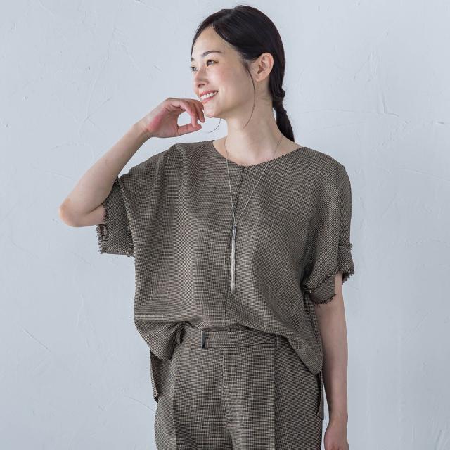 ロートレアモン（LAUTREAMONT）/エアブリーズTブラウス≪手洗い可能≫