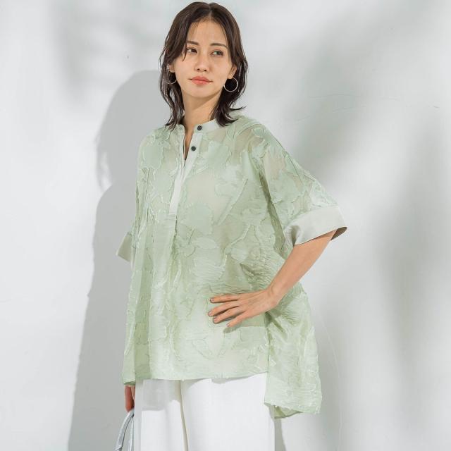 ロートレアモン（LAUTREAMONT）/シアージャガードブラウス≪手洗い可能≫