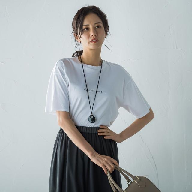 ロートレアモン（LAUTREAMONT）/スムースストレッチカットソー≪洗濯機で洗える≫