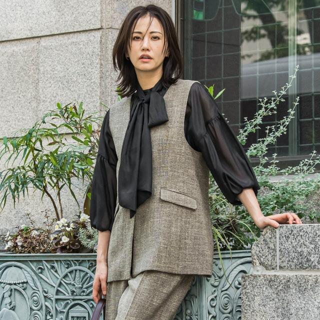 ロートレアモン（LAUTREAMONT）/トリッカースラブVカラージレ≪手洗い可能・防シワ・UV≫