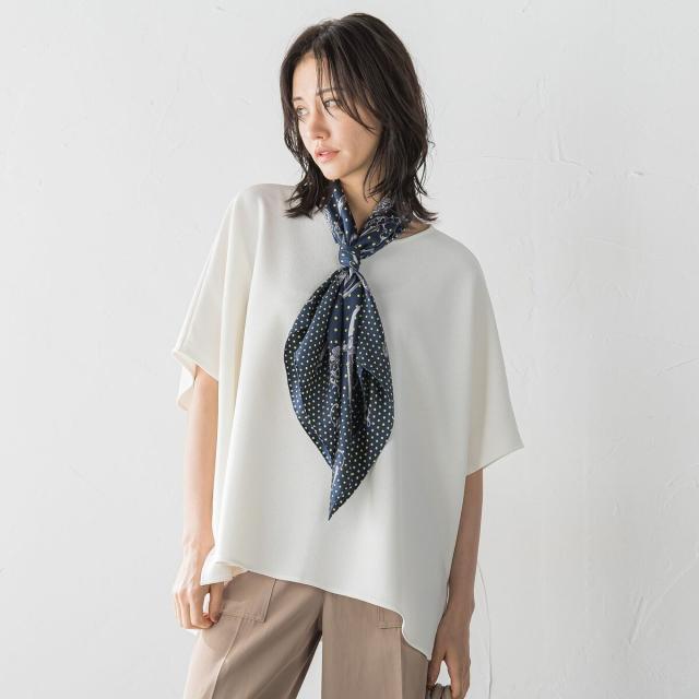 ロートレアモン（LAUTREAMONT）/つぶつぶジョーゼットカットソー≪洗濯機で洗える≫