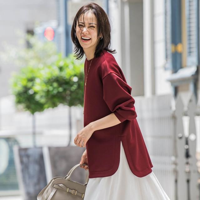 【NEW】ロートレアモン（LAUTREAMONT）/【WEB限定】ふんわリッチプルオーバー≪手洗い可能≫