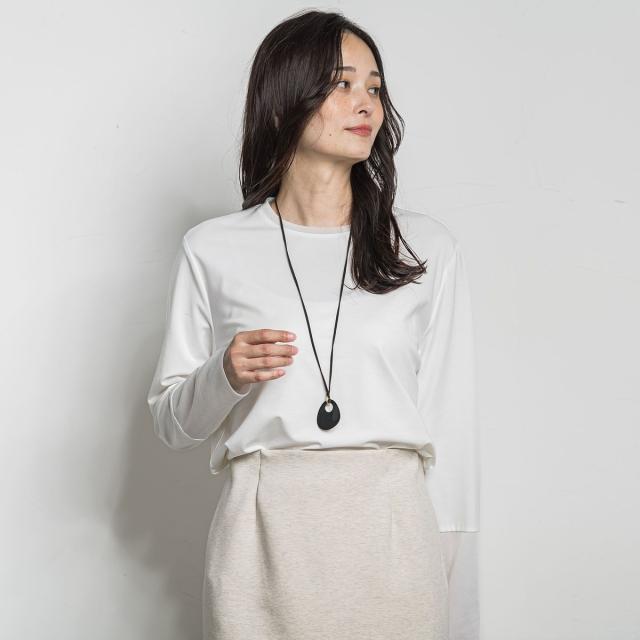 【NEW】ロートレアモン（LAUTREAMONT）/マシュマロポンチカットソー≪洗える/シワになりにくい≫