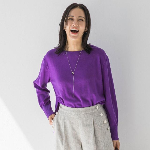 ロートレアモン（LAUTREAMONT）/ANGELINAリブスリーブニット≪WEB限定11号/洗える≫