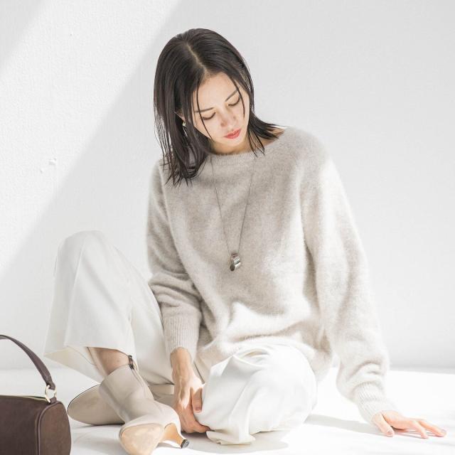 ロートレアモン（LAUTREAMONT）/フォックスカシミヤニット≪洗える≫