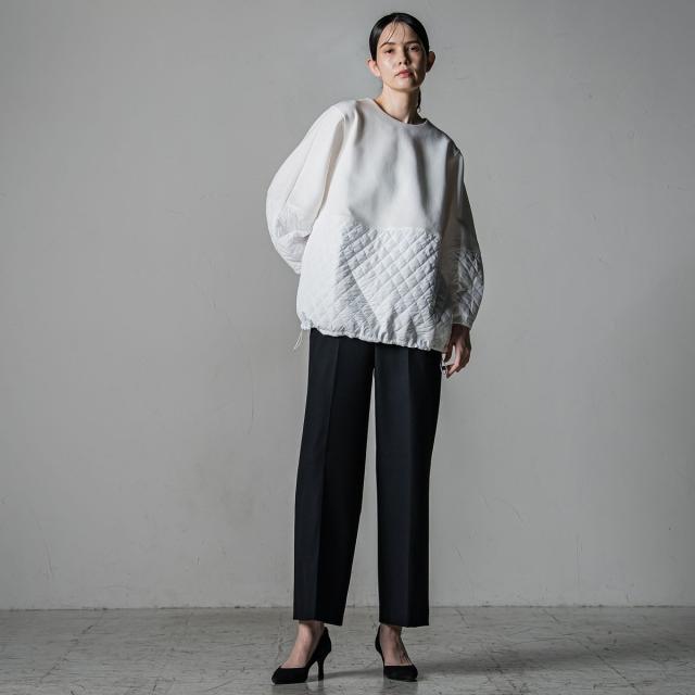 ラエフ（la．f．．．）/【洗濯機で洗える】ドッキングデザインダンボールカットソー