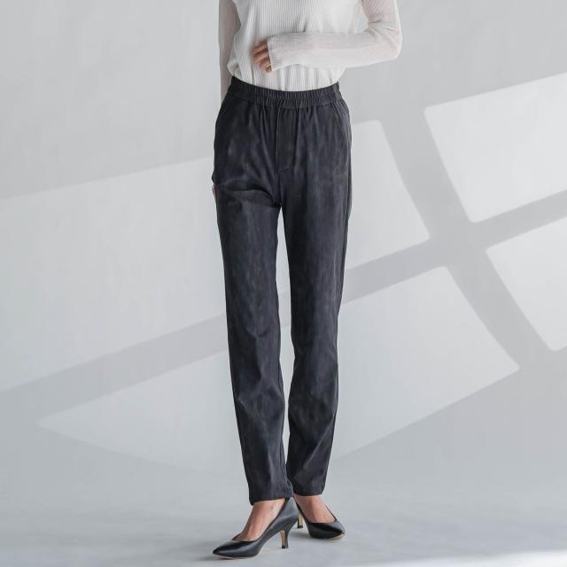 ラエフ（la．f．．．）/【WEB限定】デニムライクハイテンションパンツ≪洗濯機で洗える≫