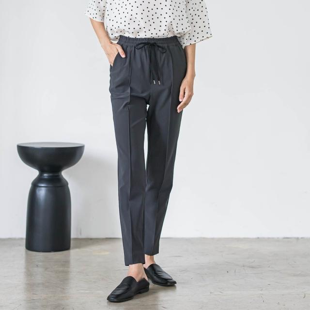 ラエフ（la．f．．．）/【biyori/新色追加】”ノンストレス”脚線美トラックパンツ≪洗濯機で洗える≫