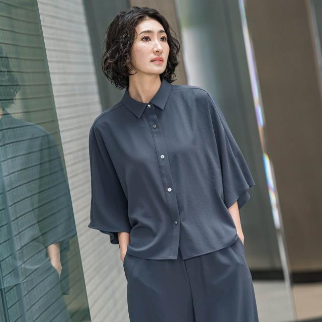 ラエフ（la．f．．．）/キレリシャツブラウス≪洗濯機で洗える≫