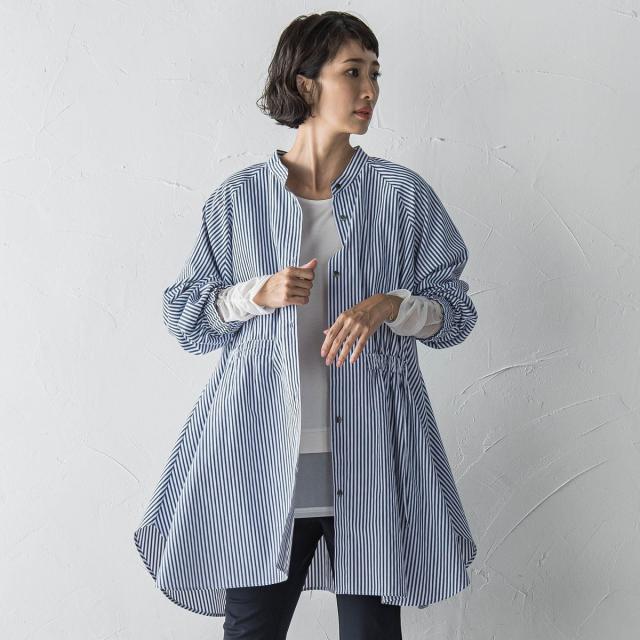 ラエフ（la．f．．．）/【WEB限定】“体型カバーも叶う”3WAYチュニックブラウス≪洗濯機で洗える≫