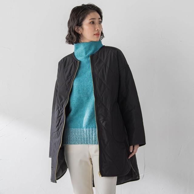 ラエフ（la．f．．．）/【WEB限定】”まるで毛布”どちらも主役リバーシブルアウター