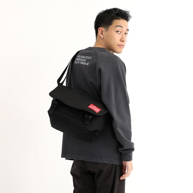 マンハッタンポーテージ（Manhattan Portage）/NY Messenger Bag JR Flap Zipper Pocket