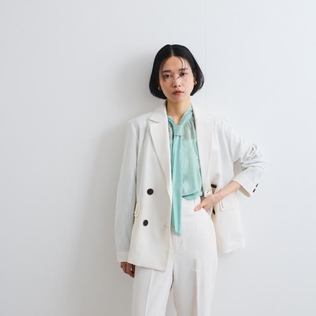 ケティ（ketty）/エイジングドビークロスWジャケット≪セットアップ対応/手洗い可能≫