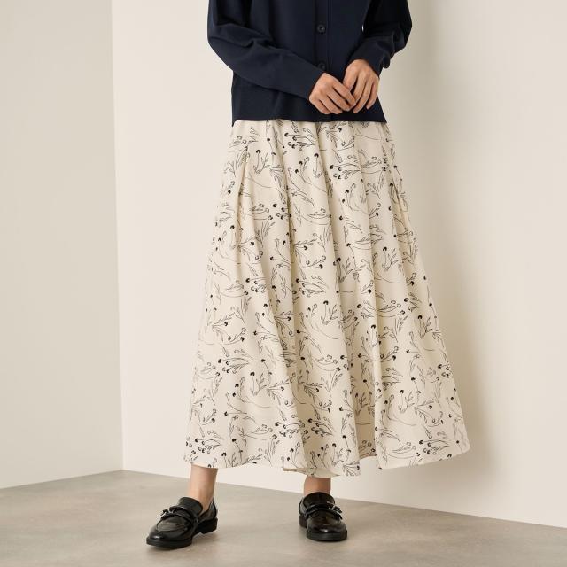 ケティ（ketty）/アートフラワースカートライクパンツ≪手洗い可能≫