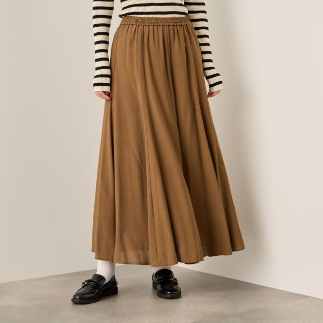 ケティ（ketty）/フローイングウールサーキュラースカート