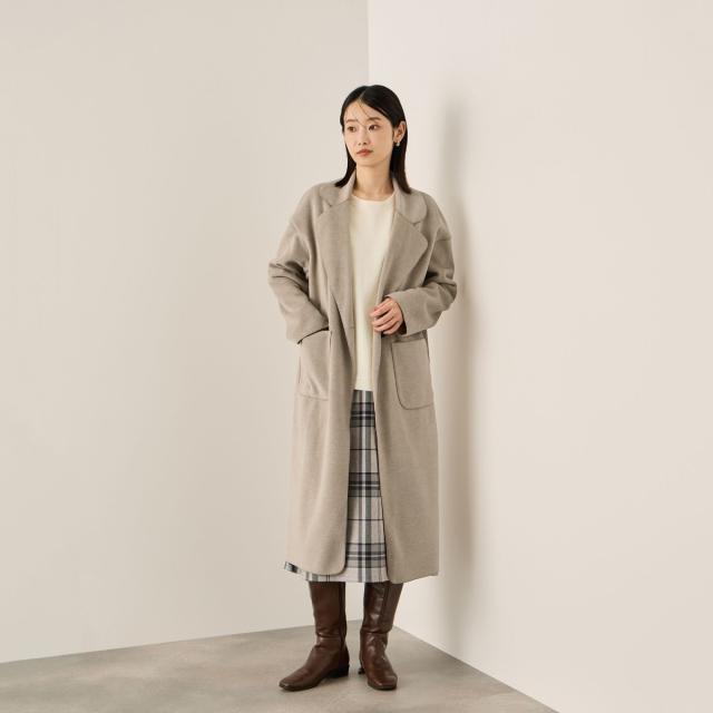 ケティ（ketty）/ブランケットメルトンガウンコート
