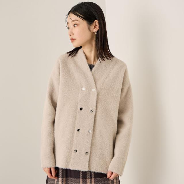 ケティ（ketty）/フェレットタッチWニットジャケット≪手洗い可能≫