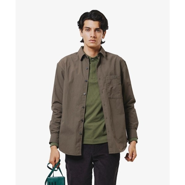 ラコステ（LACOSTE）/撥水リサイクルナイロンアウターシャツ