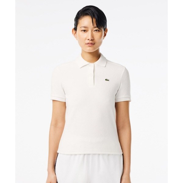 ラコステ（LACOSTE）/オーガニックコットン コンパクトパイル地半袖