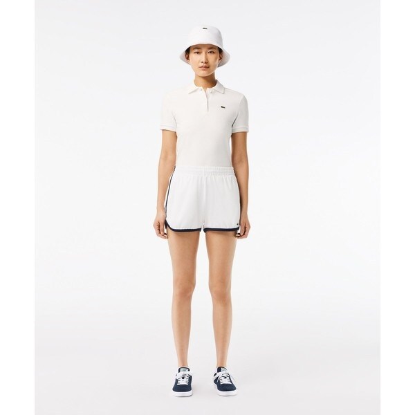 ラコステ（LACOSTE）/オーガニックコットン コンパクトパイル地半袖