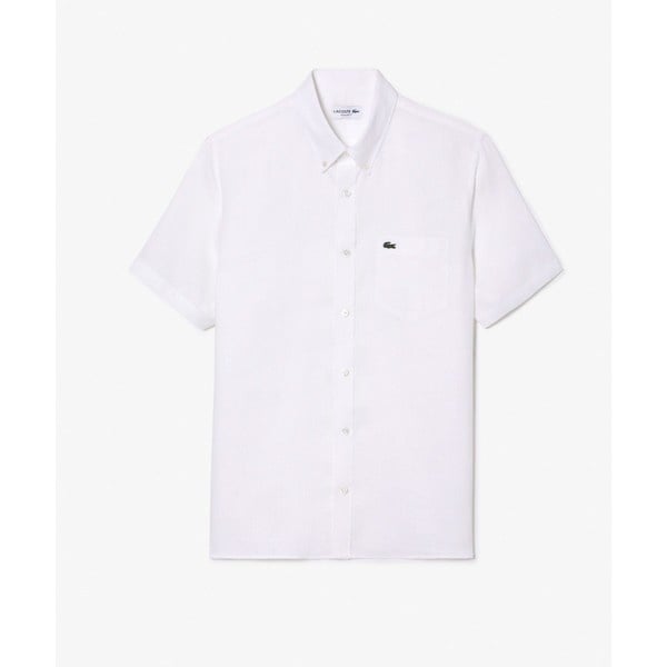 ラコステ（LACOSTE）/リネンボタンダウンシャツ