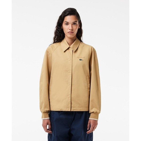 ラコステ（LACOSTE）/コットンコーチジャケット