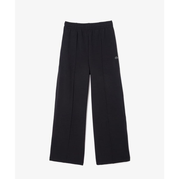 ラコステ（LACOSTE）/ダブルフェイス鹿の子地ワイドトラックパンツ