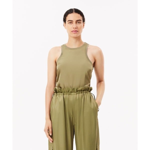 ラコステ（LACOSTE）/サテンタンクトップ