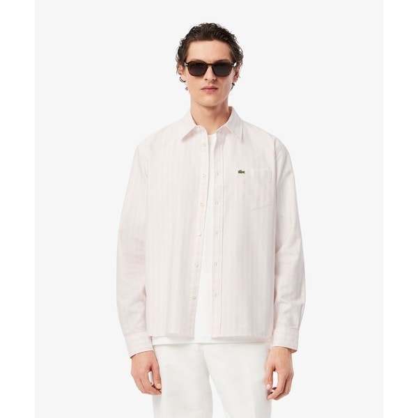ラコステ（LACOSTE）/ロンドンオックスフォードストライプシャツ