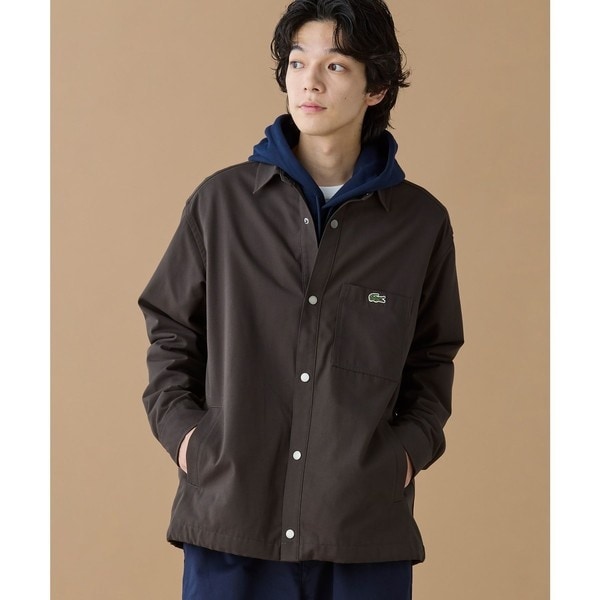 ラコステ（LACOSTE）/防風 撥水 裾ドロストコード シャツジャケット