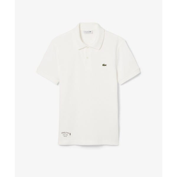 ラコステ（LACOSTE）/スクエアニットポロシャツ