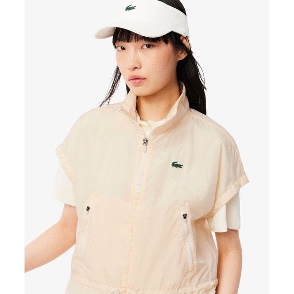 ラコステ（LACOSTE）/マイクロフレンチスリーブウィメンズゴルフジャケット