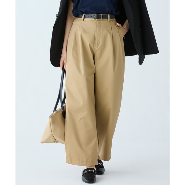 ラコステ（LACOSTE）/ダブルタックワイドスラックス