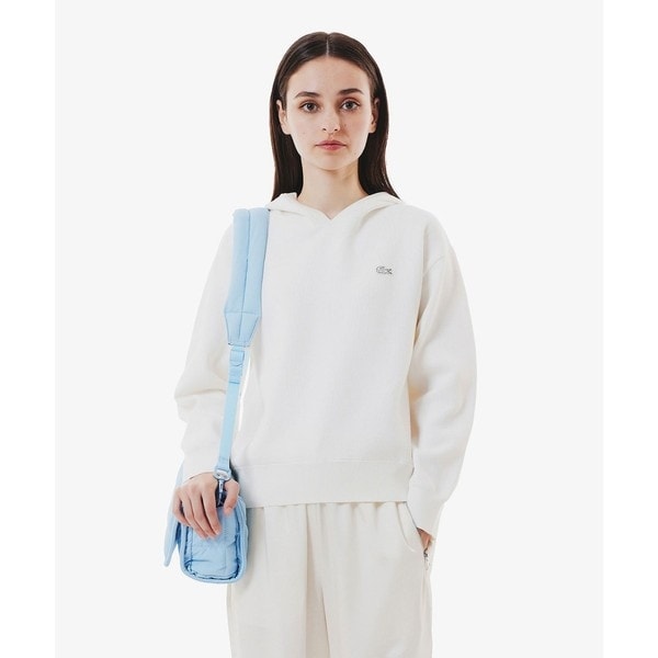 ラコステ（LACOSTE）/ニットフーディー / プルオーバーニットパーカー