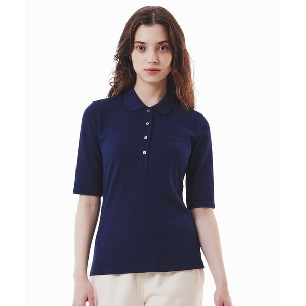 ラコステ（LACOSTE）/スリムフィットハーフスリーブポロシャツ