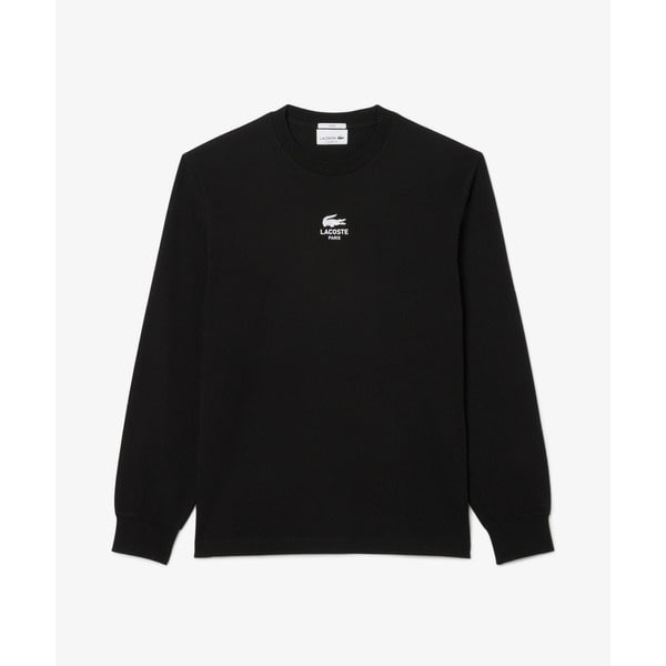 ラコステ（LACOSTE）/ワンポイントプリントロングスリーブTシャツ