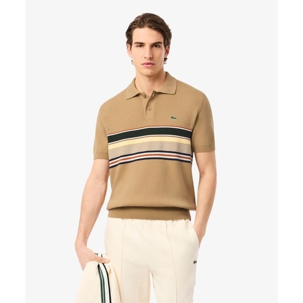 ラコステ（LACOSTE）/フレンチメイドポロカラーニット