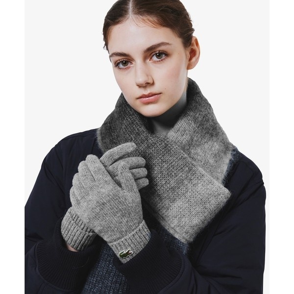 ラコステ（LACOSTE）/エッセンシャル ウールニットグローブ