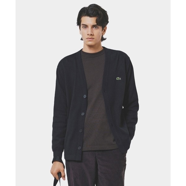 ラコステ（LACOSTE）/ヘビーウェイトシングルジャージカーディガン