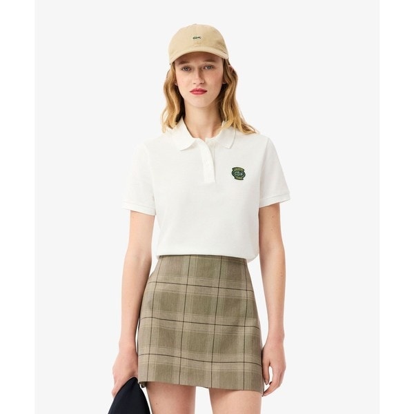 ラコステ（LACOSTE）/【EC only】ラコステパリエンブレムワッペンレディースポロシャツ
