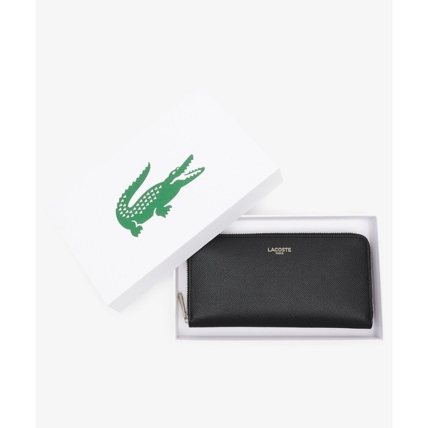 ラコステ（LACOSTE）/シャンゼリゼ ラウンドジップレザーロングウォレット