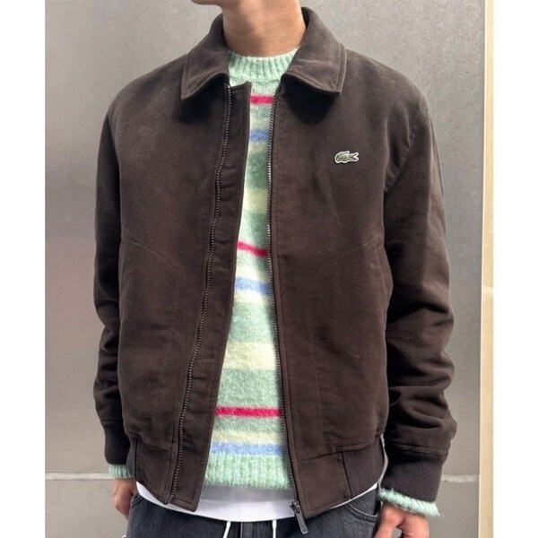 ラコステ（LACOSTE）/パデッドモールスキンジャケット / 中綿ブルゾン