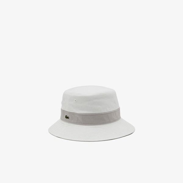 ラコステ/リバーシブルサファリハット