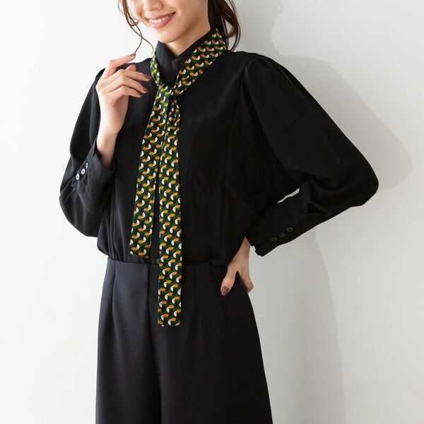 ナラカミーチェ/トゥッカーノ柄タイ付長袖シャツの通販はau PAY