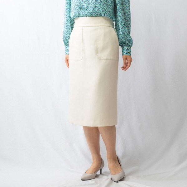 ナラカミーチェ（NARACAMICIE）/フロントWポケットミデイタイトスカート